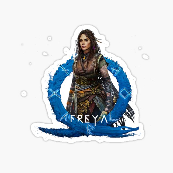 "Freya God of War Ragnarök God of War Ragnarok" Sticker for Sale by ...