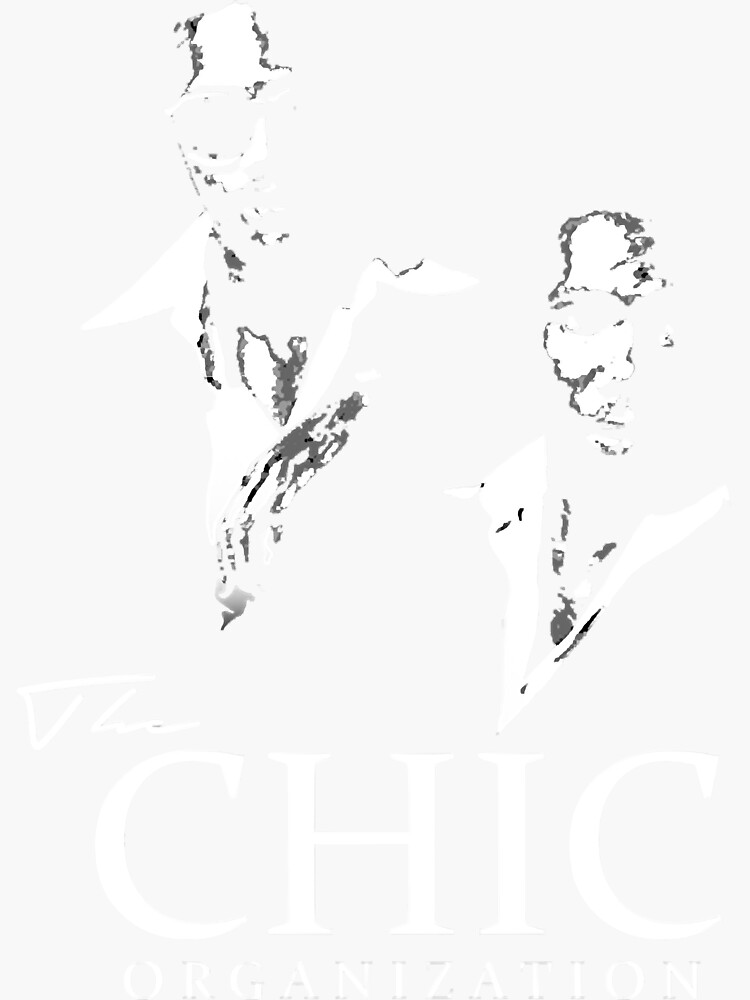 "Chic - Nile Rodgers & Bernard Edwards" Sticker for Sale by Lenaurazo ...