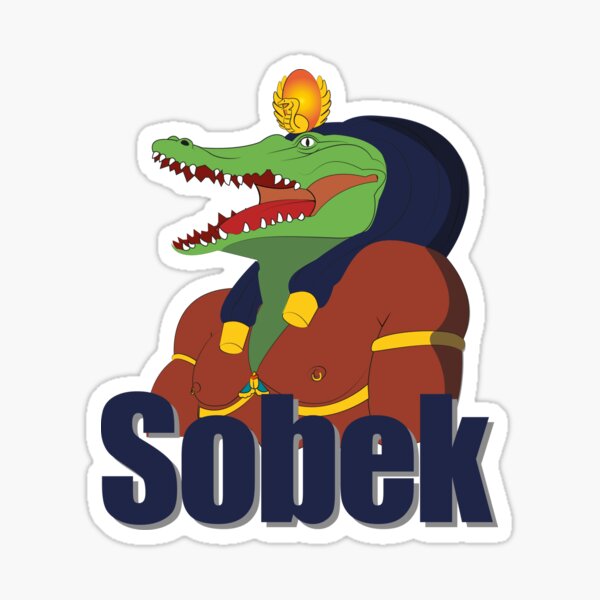 "Sobek" Sticker for Sale by Ade- | Redbubble