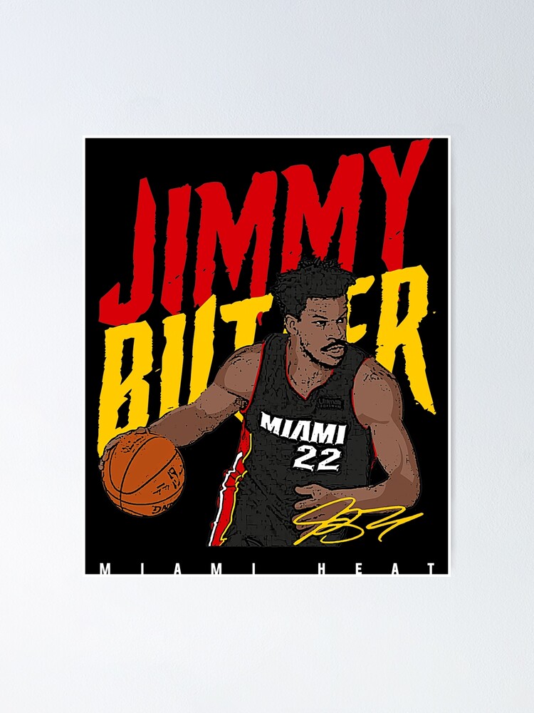 "Jimmy Butler ball" Poster for Sale by daisypao | Redbubble