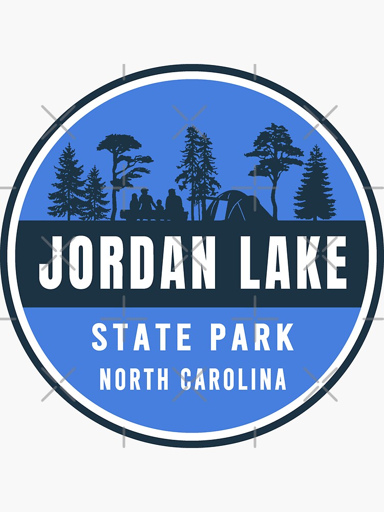 "Jordan Lake State Park NC Family Logo" Sticker for Sale by VanyaKar ...