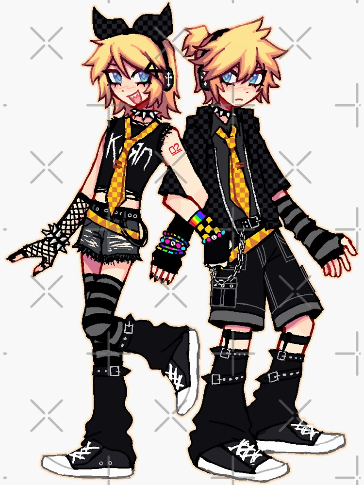 "rin len swag" Sticker for Sale by keropluvia | Redbubble
