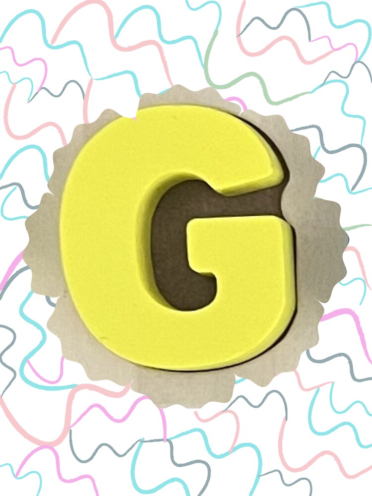 "Letter - G" Sticker for Sale by emartdealz | Redbubble