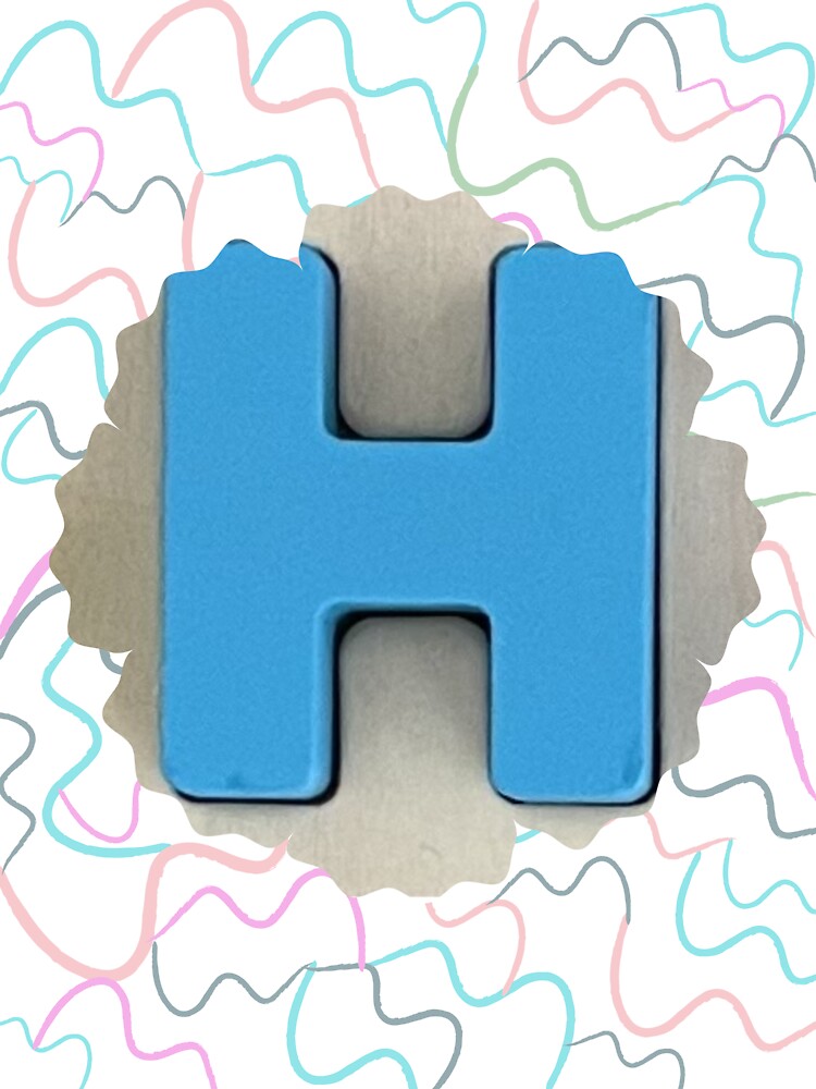 "Letter - H" Sticker for Sale by emartdealz | Redbubble