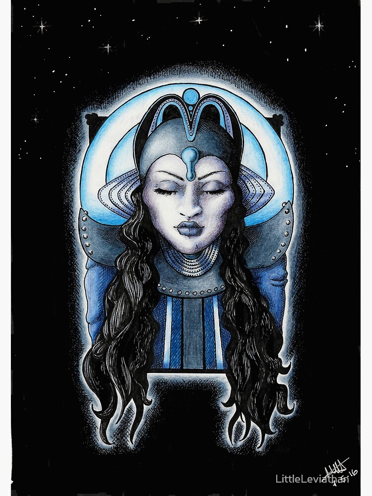 "Space Queen. " Poster by LittleLeviathan | Redbubble