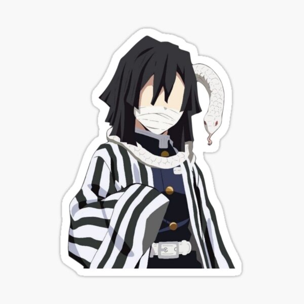 "Demon Slayer : Kimetsu no Yaiba Anime obanai iguro design" Sticker for ...