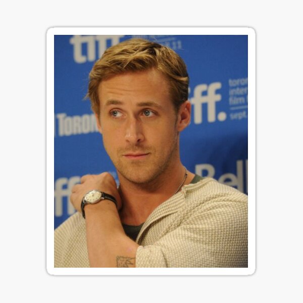 "ryan gosling " Sticker for Sale by panpan10 | Redbubble