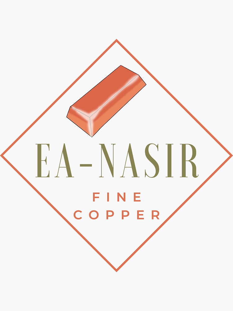 "Ea-Nasir Fine Copper" Sticker for Sale by SpiralDragon | Redbubble