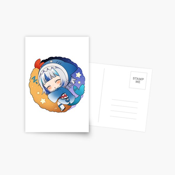 "Chibi Sleeping Gawr Gura | Hololive English Holomyth | Vtuber Virtual ...