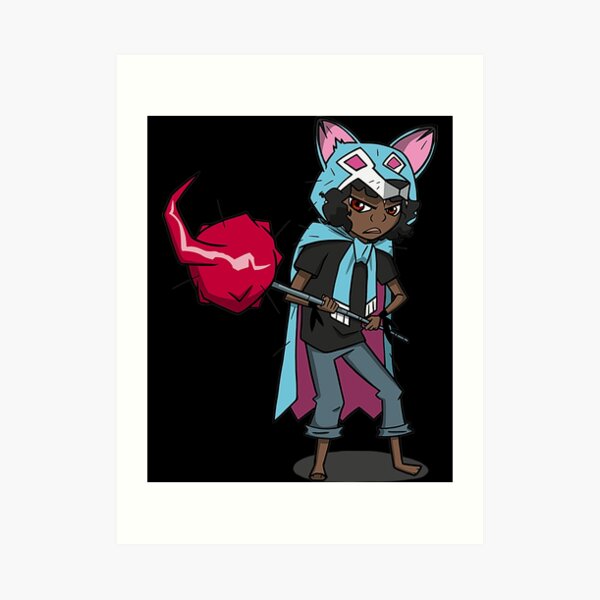 Lámina artística «Dibujos animados de fanáticos de Kipo y la era de las ...