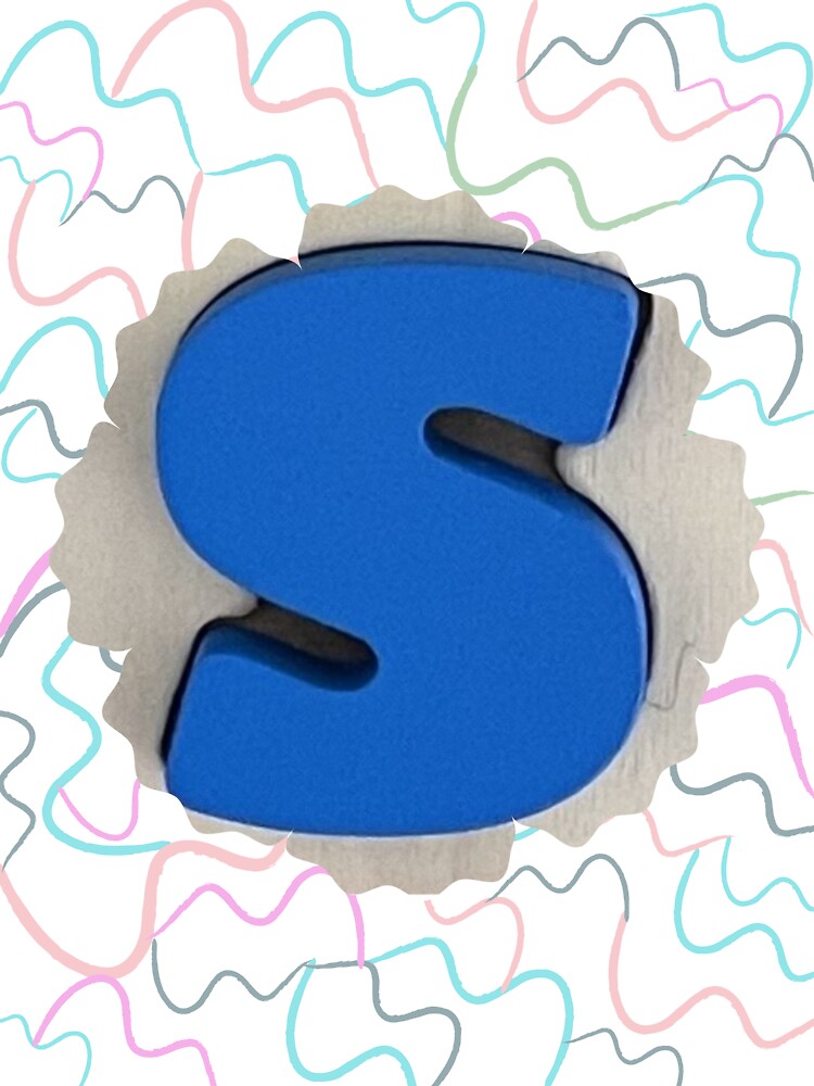 "Letter - S" Sticker for Sale by emartdealz | Redbubble