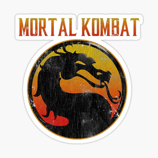 "Mortal Kombat Mortal Kombat game Mortal Kombat" Sticker for Sale by ...