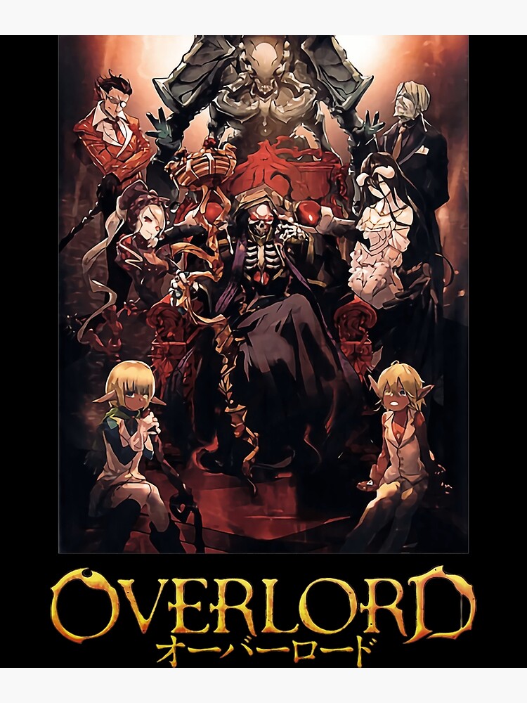 "Overlord Overlord anime Overlord" Poster for Sale by colicraford ...
