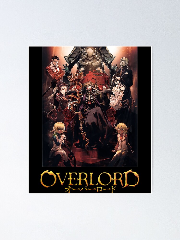 "Overlord Overlord anime Overlord" Poster for Sale by colicraford ...