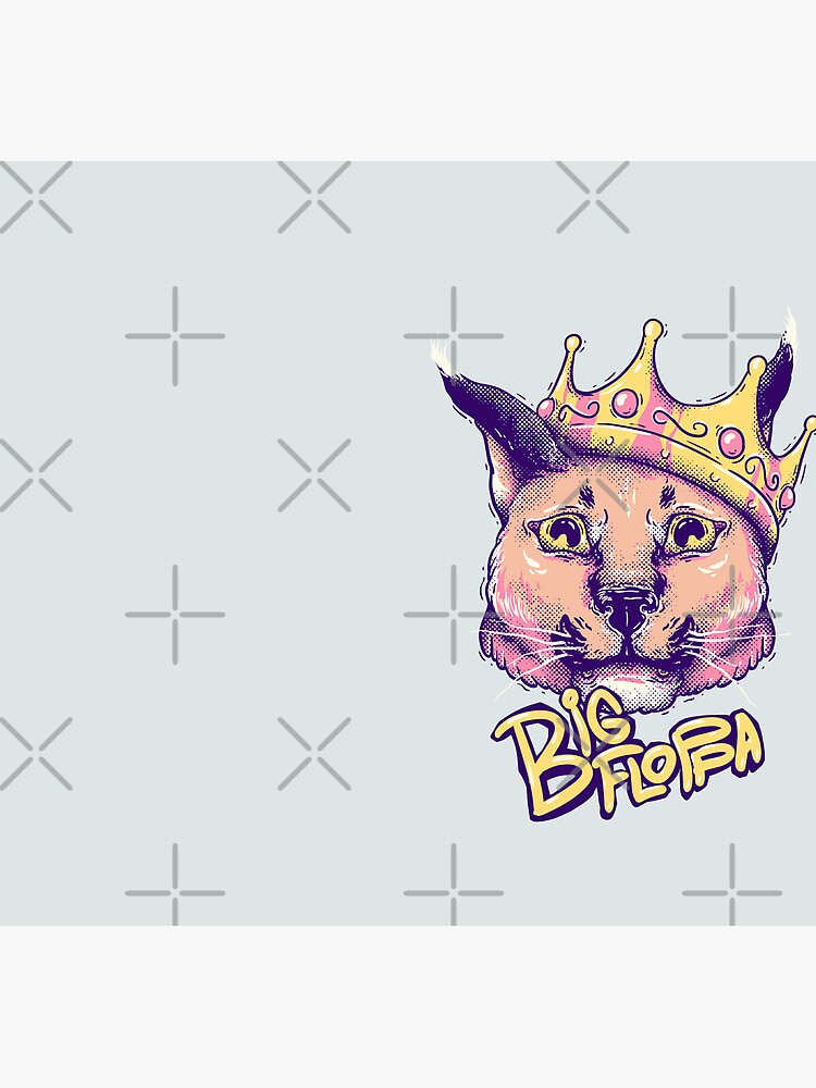 "Da Big Floppa - New Rapper with King Crown | Floppa Cube Flop Flop ...