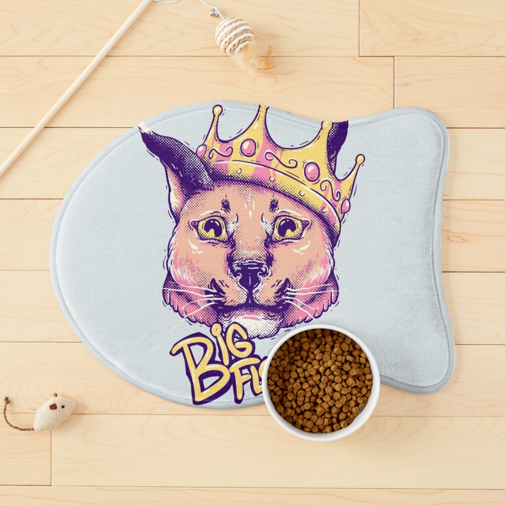 "Da Big Floppa - New Rapper with King Crown | Floppa Cube Flop Flop ...