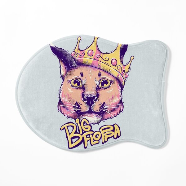 "Da Big Floppa - New Rapper with King Crown | Floppa Cube Flop Flop ...