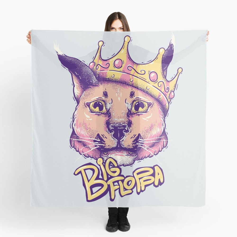 "Da Big Floppa - New Rapper with King Crown | Floppa Cube Flop Flop ...