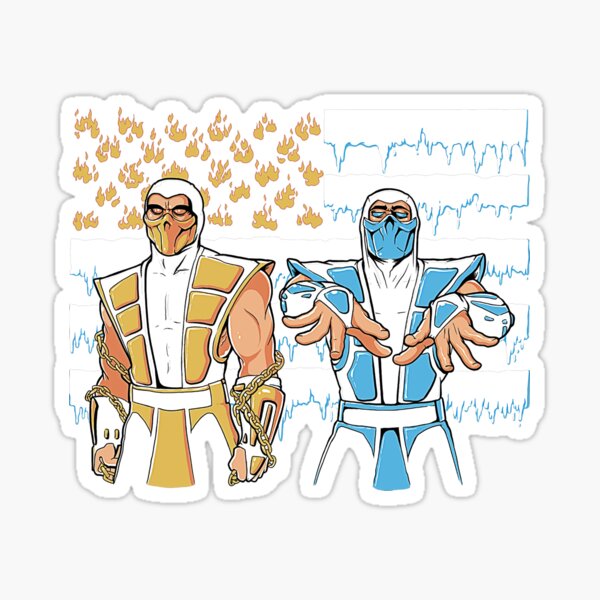 "Mortal Kombat Mortal Kombat gift fan" Sticker for Sale by mablehalll ...