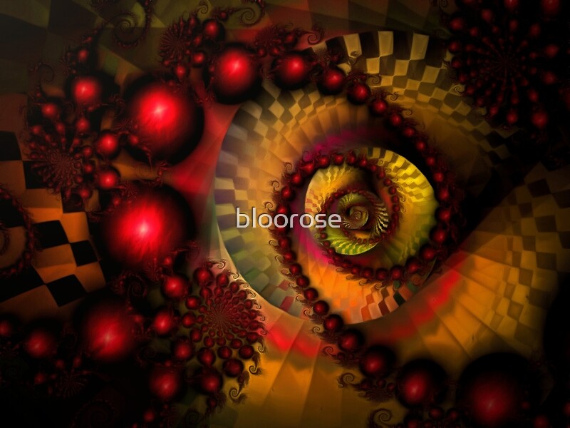 "Interdimensional Vortex" by bloorose | Redbubble