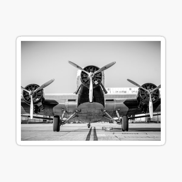 "AVIATION #22 - Junkers Ju 25 Airplane" Sticker for Sale by DEL ...
