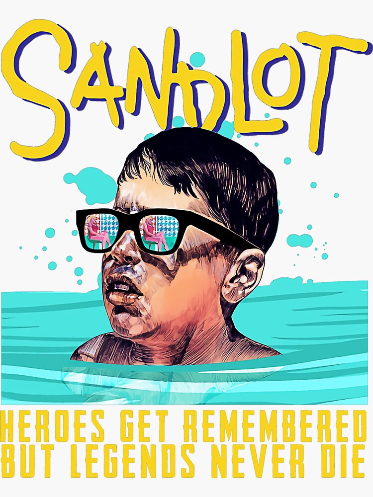 "Sandlot Sandlot Sandlottt Sandlot" Sticker for Sale by luhersalazar ...