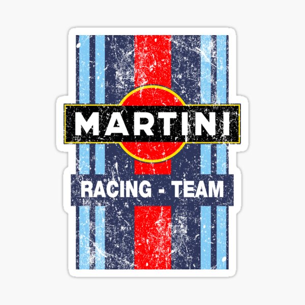 "racecar martini" Sticker for Sale by slavasera | Redbubble