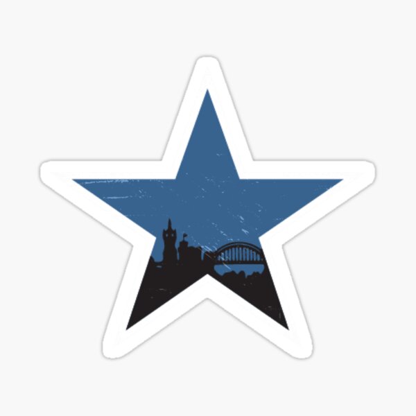 "Newcastle" Sticker for Sale by DRobApparel | Redbubble
