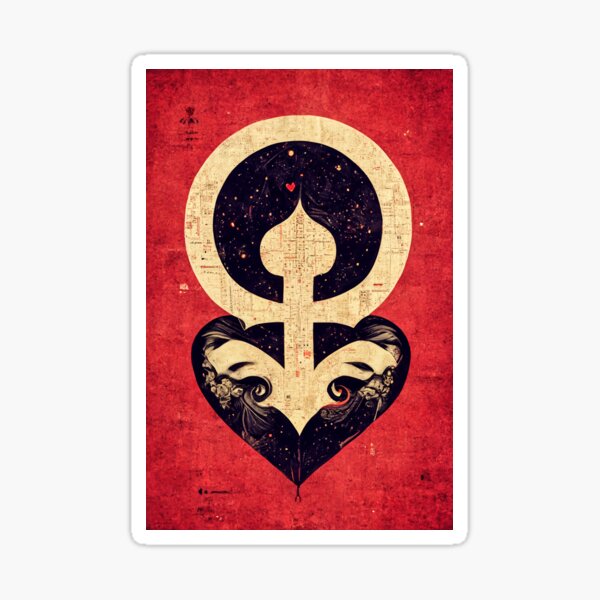 "Love Symbol " Sticker for Sale by Quainphoto | Redbubble