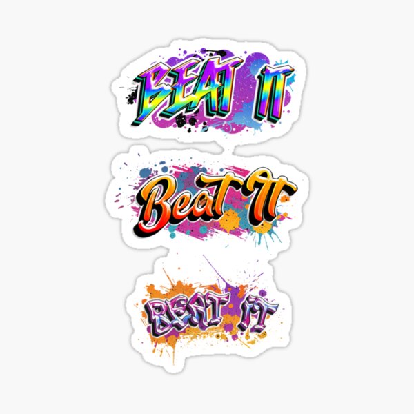 "Amour Beat It Pack " Sticker for Sale by PrintHouseandCo | Redbubble