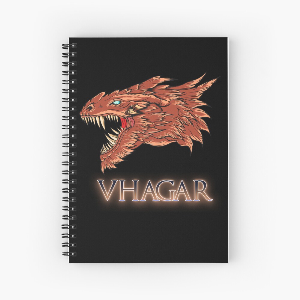 "Dragon Vhagar, House of the Dragon , Targaryen" Spiral Notebook for ...