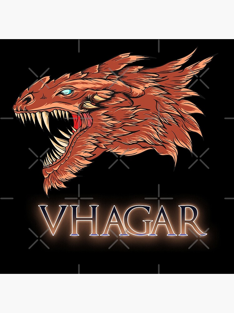 "Dragon Vhagar, House of the Dragon , Targaryen" Poster for Sale by ...