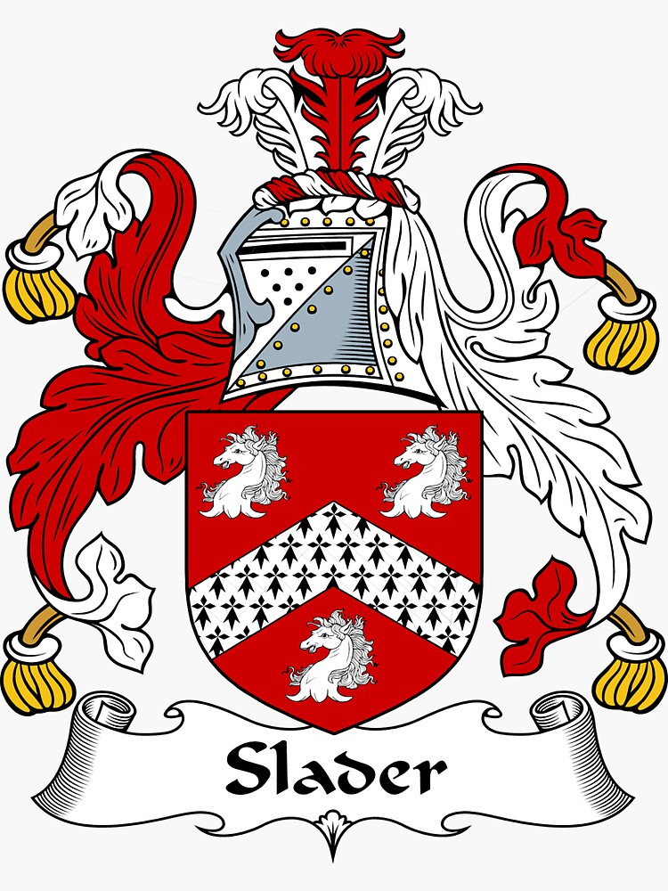 "Slader " Sticker for Sale by HaroldHeraldry | Redbubble