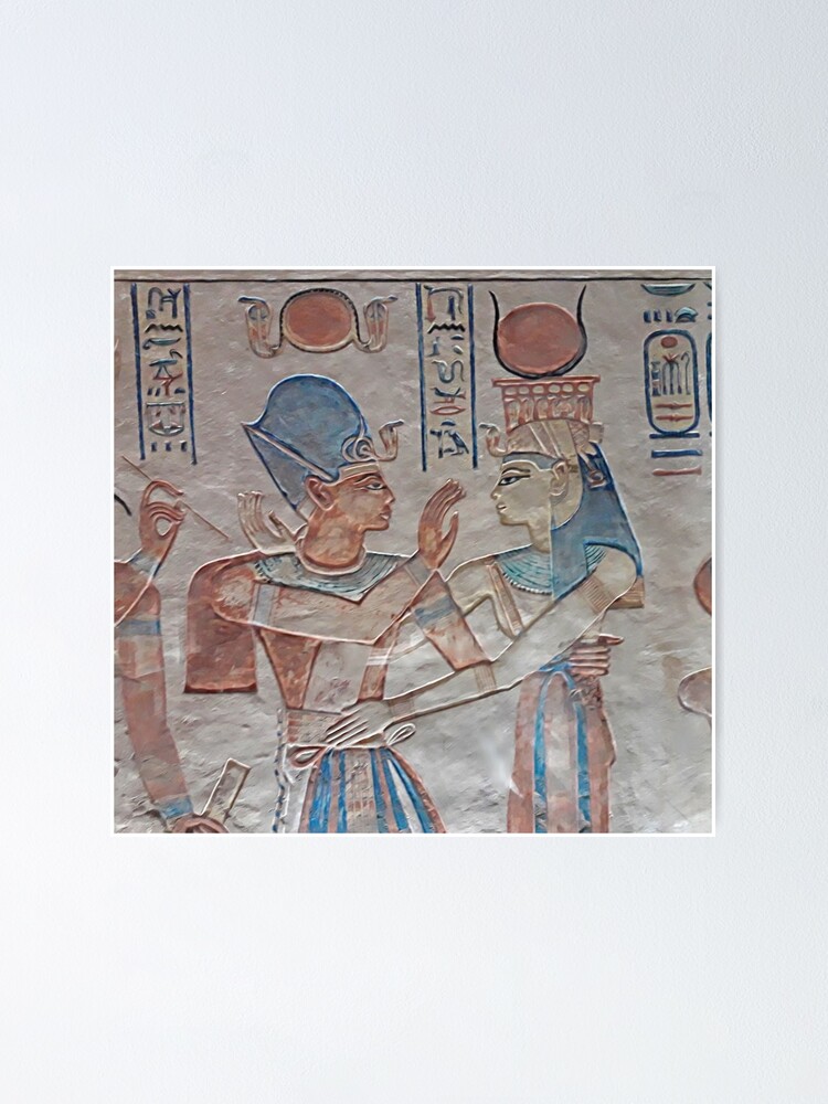 Póster «amor en la época de los faraones, Faraón, Hathor, fotografía ...
