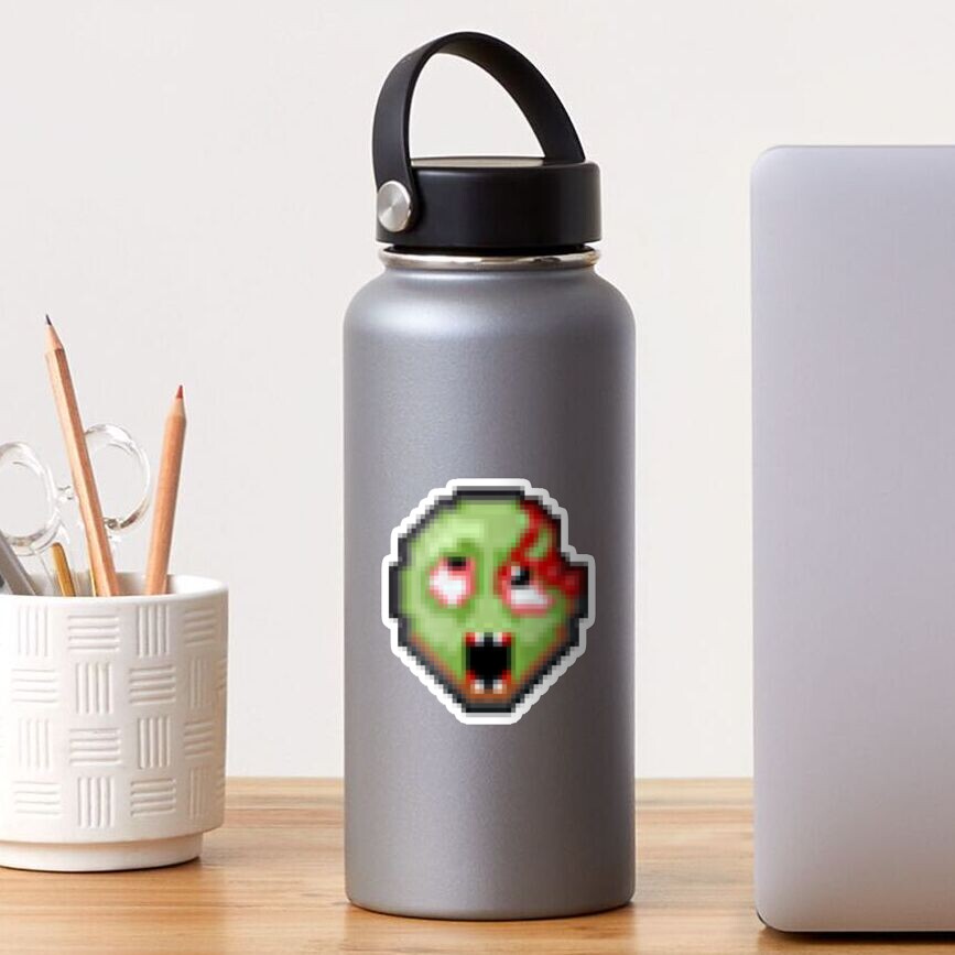 "Zombified moodle, PZ" Sticker for Sale by YHeiba | Redbubble