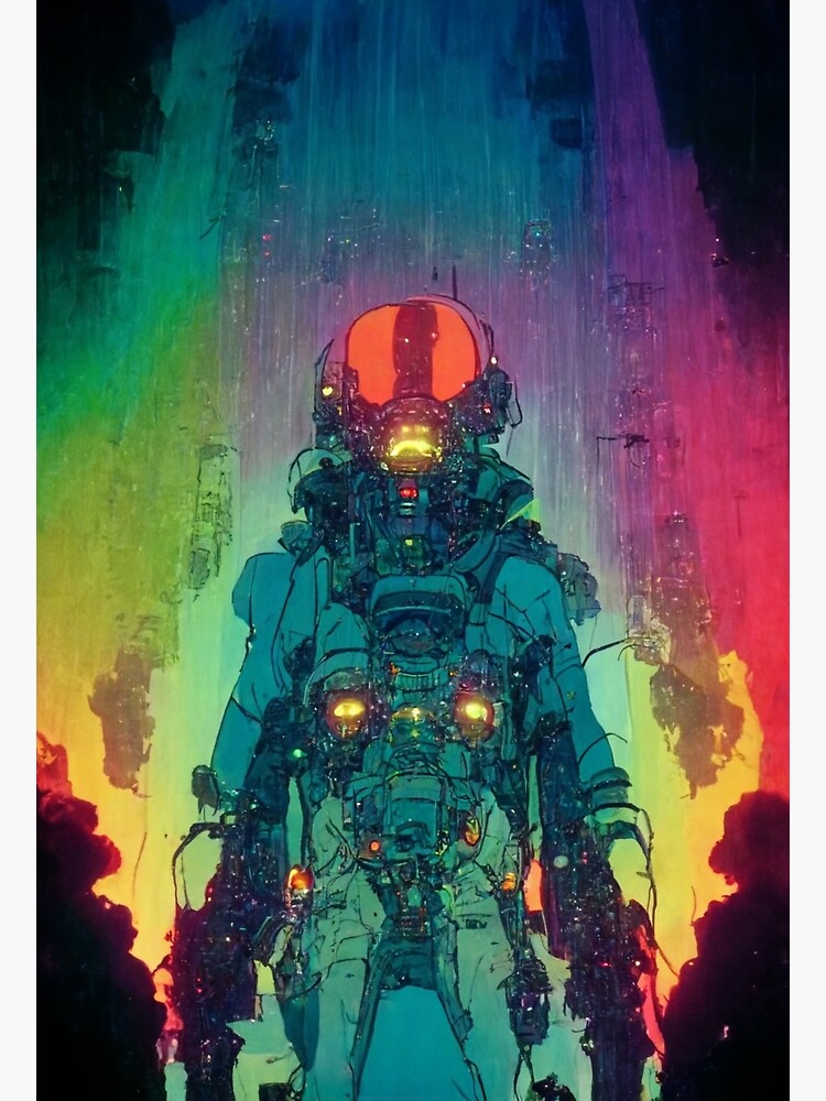 "Cyborg Mecha Dead Fighter Pilot" Poster for Sale by SliceOfColor ...
