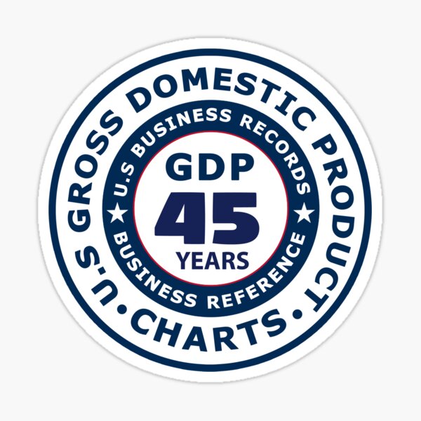 "45 Years Company Anniversary. " Sticker for Sale by Johnredbubblesh ...