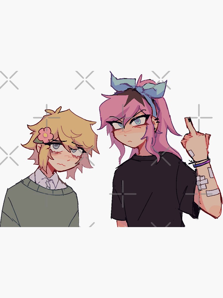 "silly goofy" Sticker for Sale by keropluvia | Redbubble