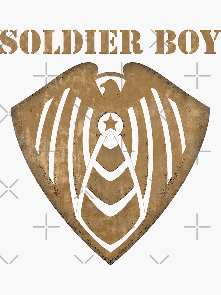 "Soldier Boy Shield" Sticker for Sale by JabaDesigned | Redbubble