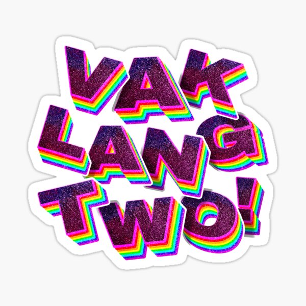 Pinoy Gay Rainbow Flag Vaklang Two Filipino Gay Sticker For Sale By Lusoblaban Redbubble