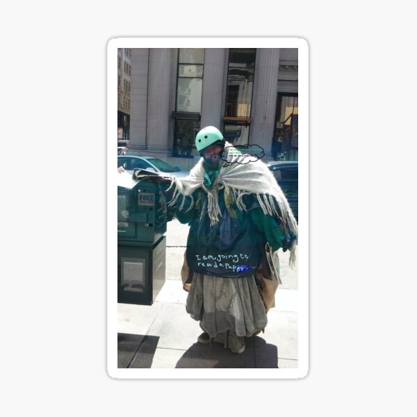 "Creative Homeless" Sticker by nfatal61 | Redbubble