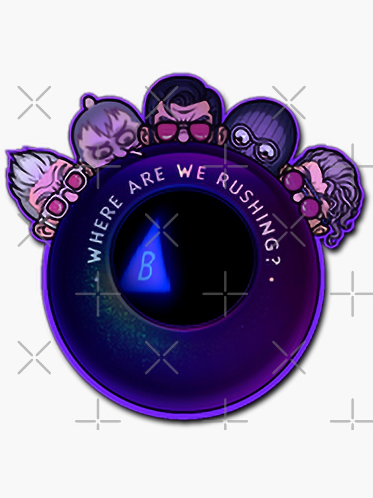 "Magic Rush Ball (Lenticular)" Sticker for Sale by Krabstyx | Redbubble