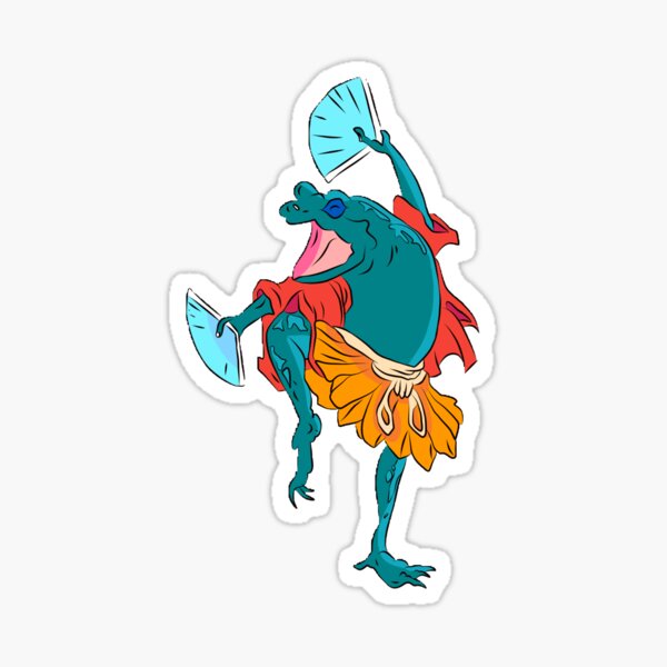"Goofy toad " Sticker for Sale by Designbygorilla | Redbubble