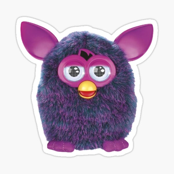 "Furby Toy " Sticker for Sale by LenninskateLNS | Redbubble