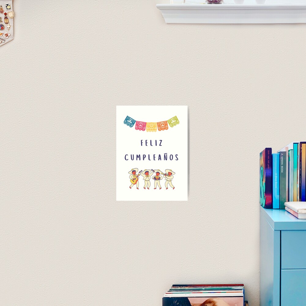 "Feliz cumpleaños (happy birthday in Spanish) (tarjeta de cumpleaños ...
