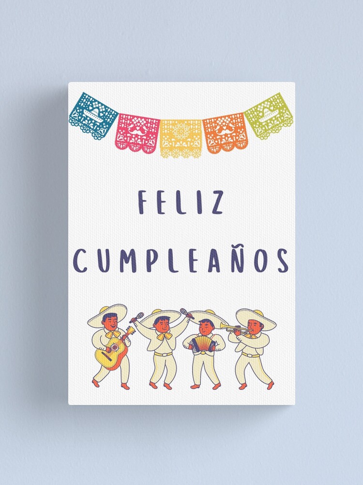 "Feliz cumpleaños (happy birthday in Spanish) (tarjeta de cumpleaños ...