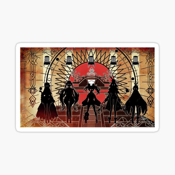 "[Hi-Res] HoloCouncil Omen - Hololive EN 2nd Gen " Sticker for Sale by ...