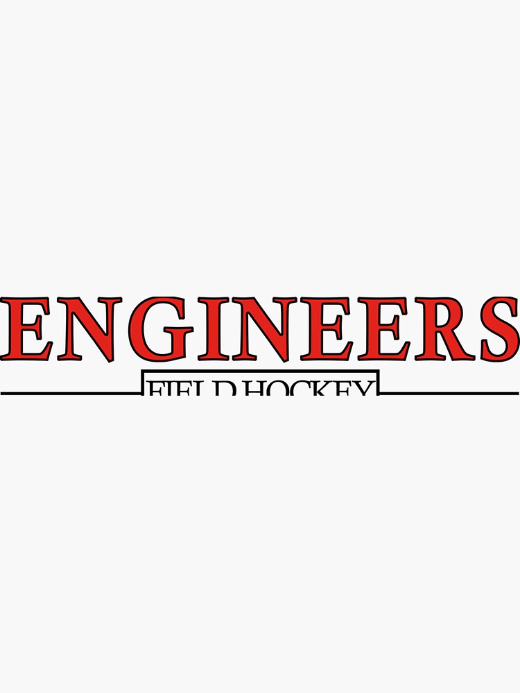 "Rpi Engineers Field Hockey Sticker" Sticker for Sale by clarasylviatms ...