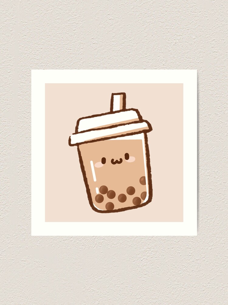 "Kawaii Boba tea" Art Print for Sale by heyminimo | Redbubble