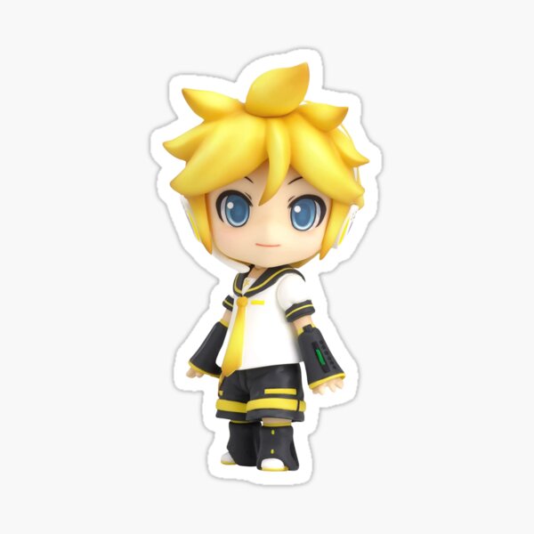 "Kagamine Len nendoroid" Sticker for Sale by Lauwuuh | Redbubble